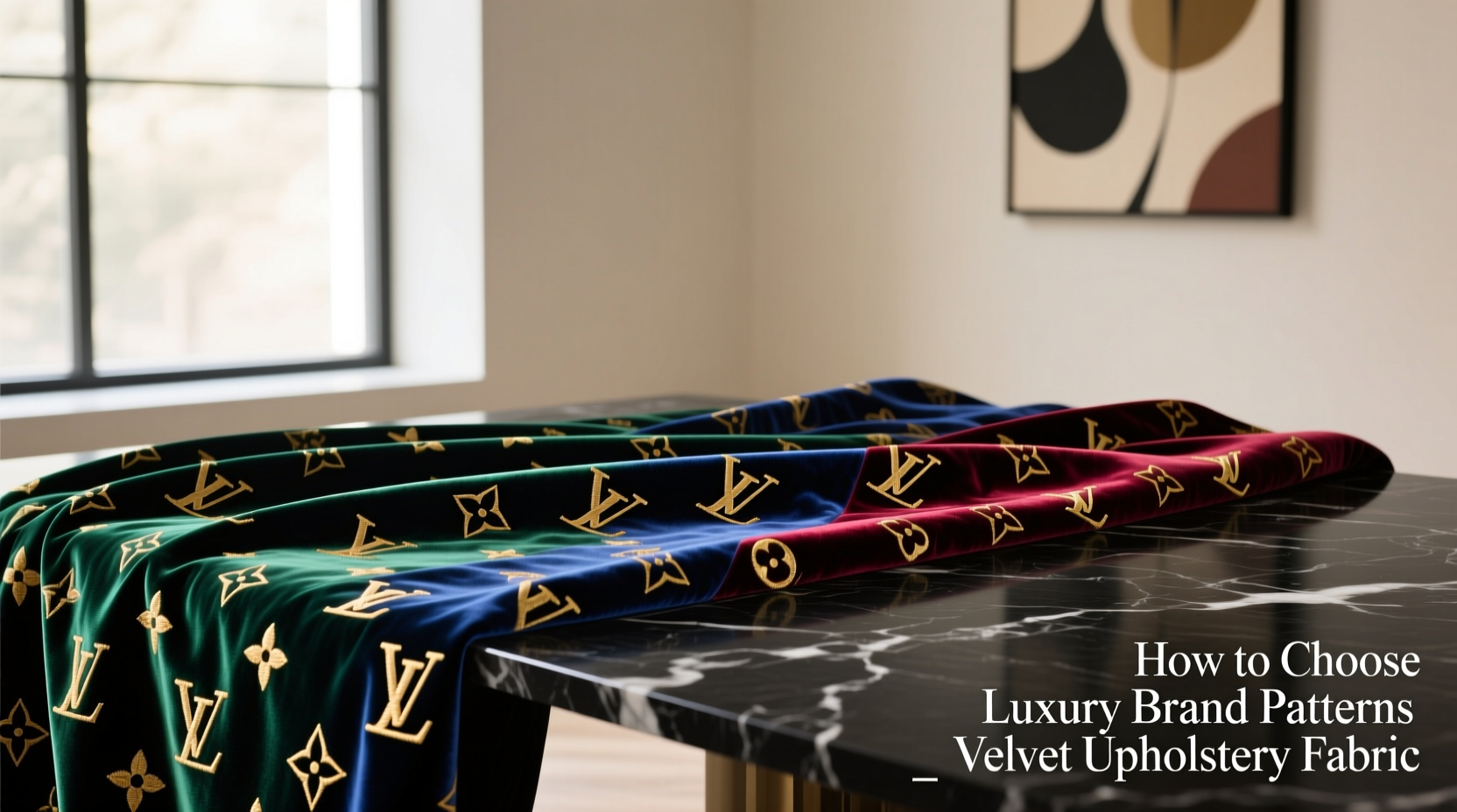 How to Choose Luxury Brand Patterns Velvet Upholstery Fabric