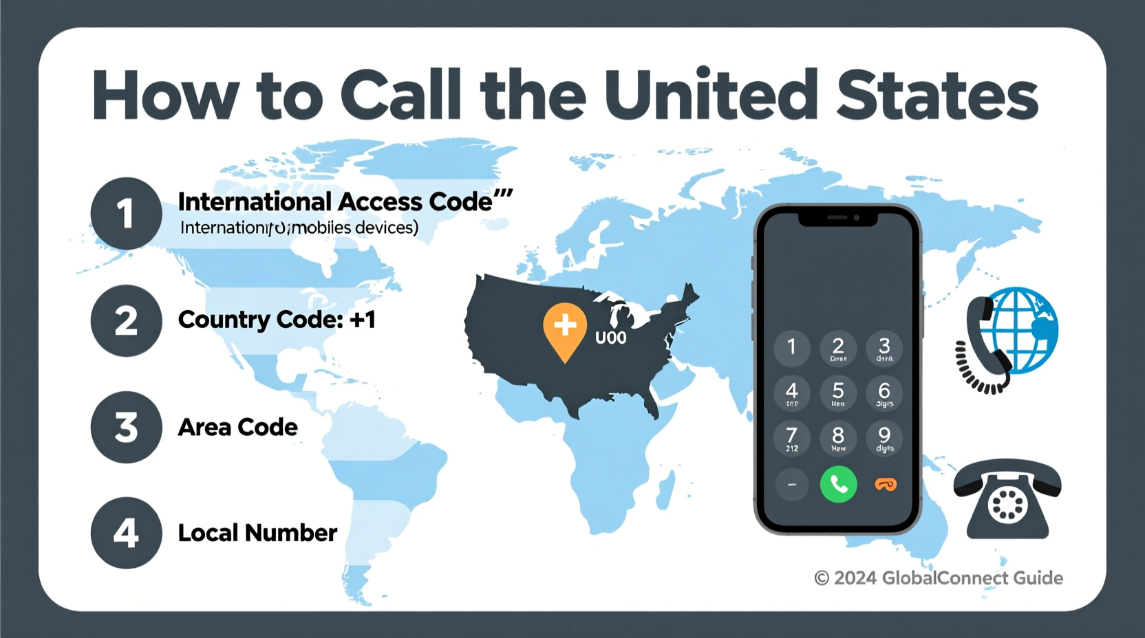 How To Call The United States A Step By Step Guide For International ...