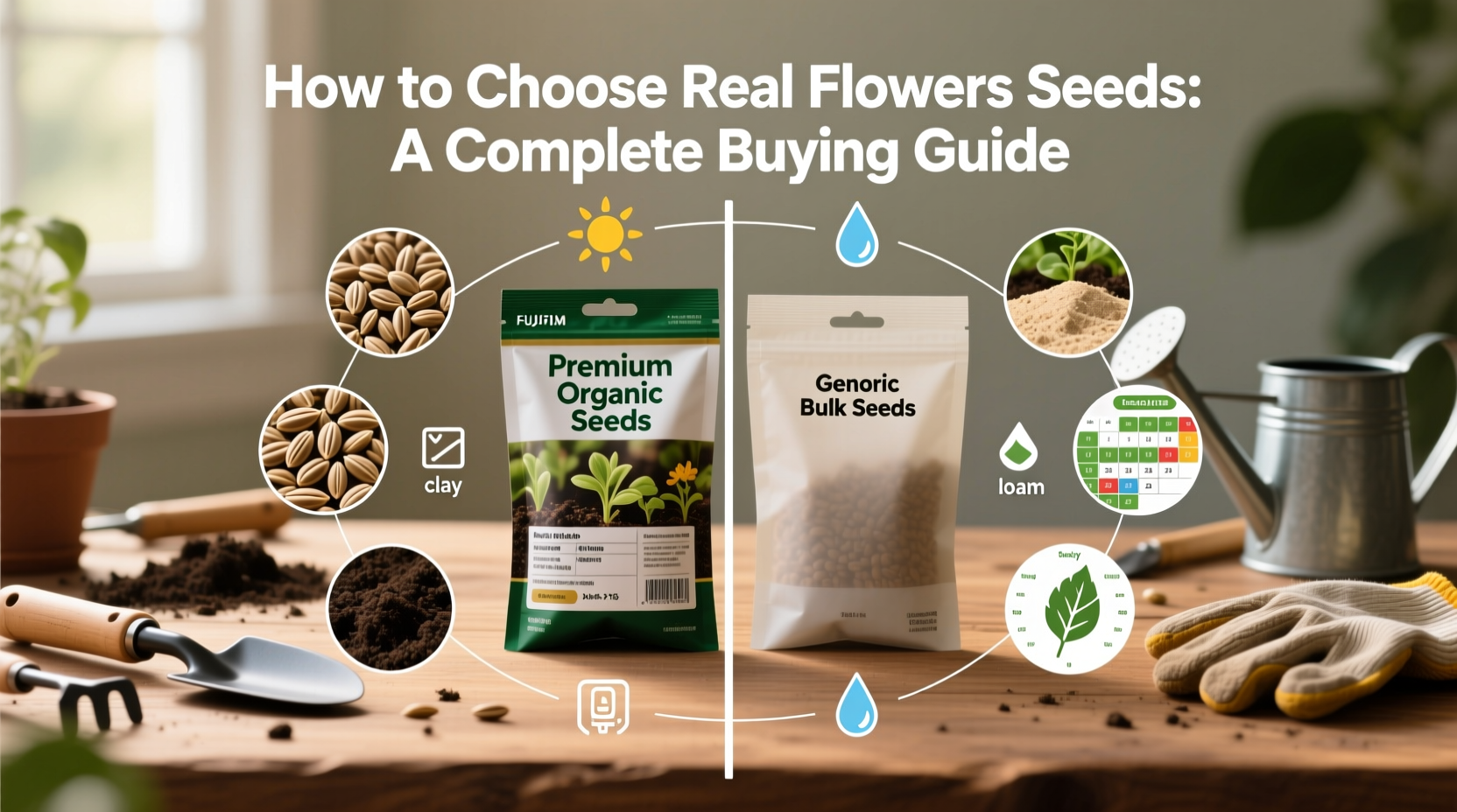 How to Choose Real Flowers Seeds: A Complete Buying Guide