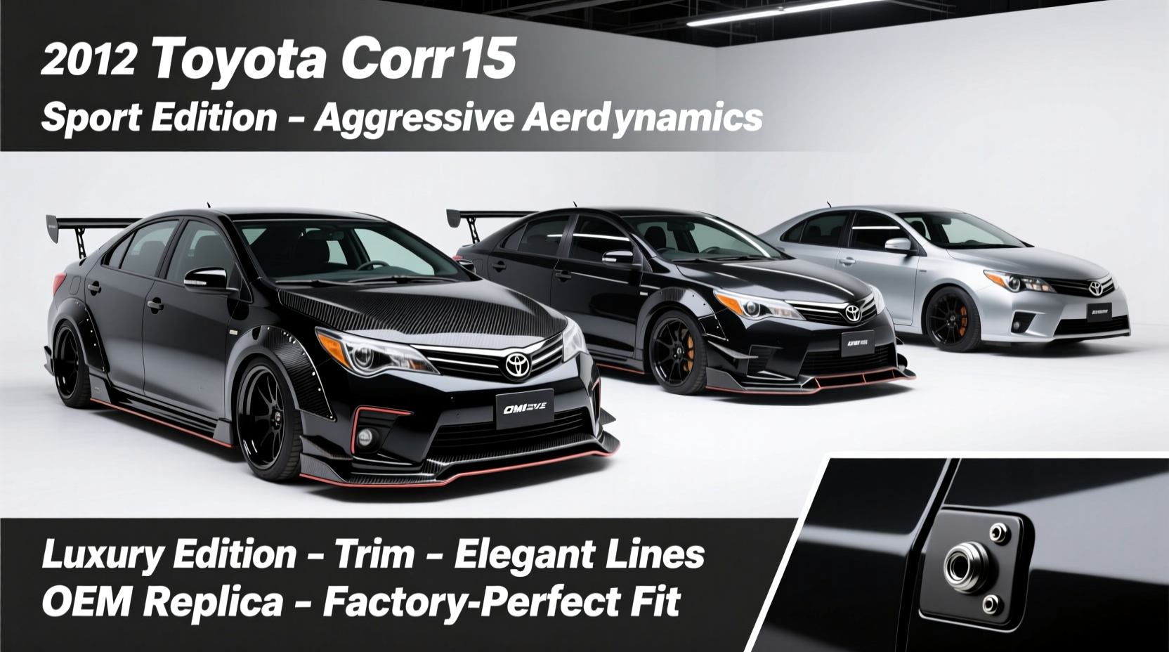 How to Choose the Best Corolla Altis Body Kit 2010–2013 for Your Sedan