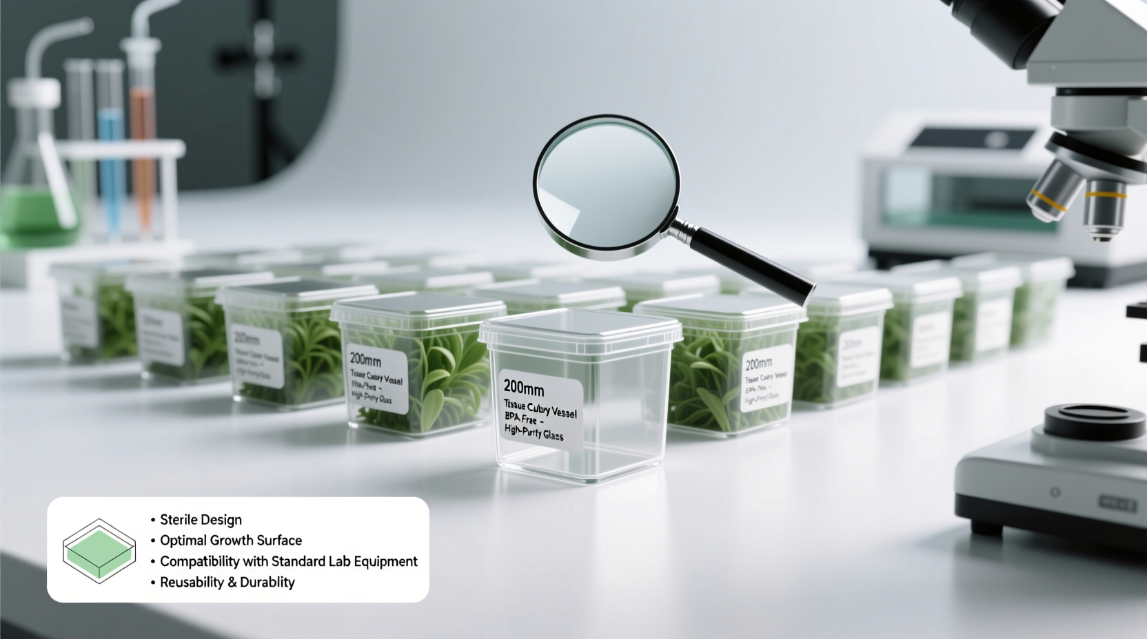 How to Choose the Best Plant Tissue Culture Square Container 200mm