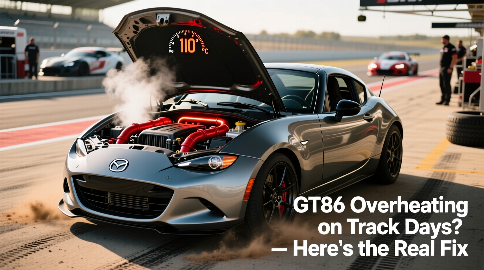 GT86 Overheating on Track Days? Here's the Real Fix