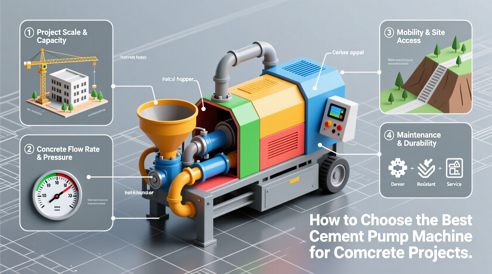 How to Choose the Best Cement Pump Machine for Concrete Projects