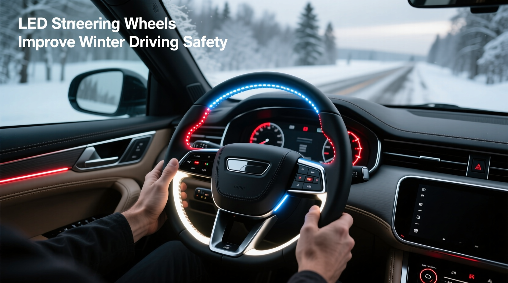 LED Steering Wheels Improve Winter Driving Safety