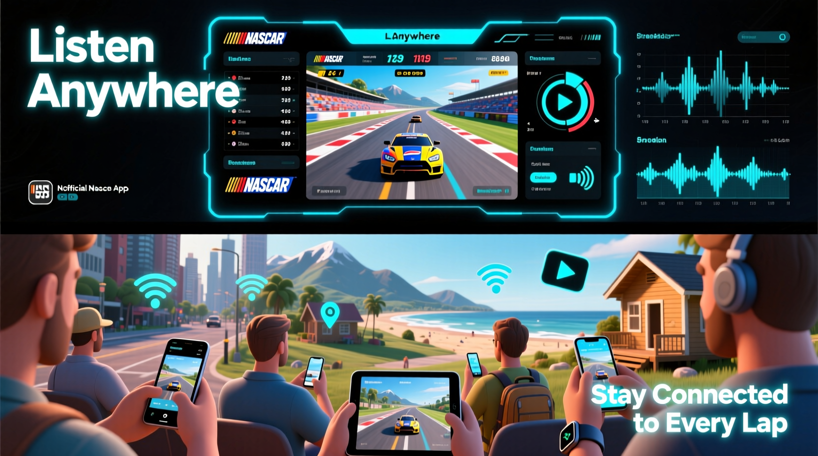 Ultimate Guide How To Listen To A Nascar Race Anywhere And Stay ...