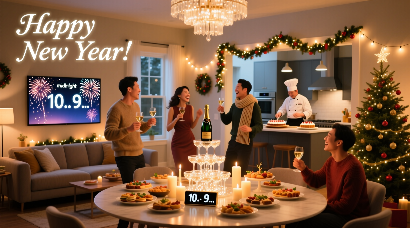 How to Plan a New Year's Eve Party at Home