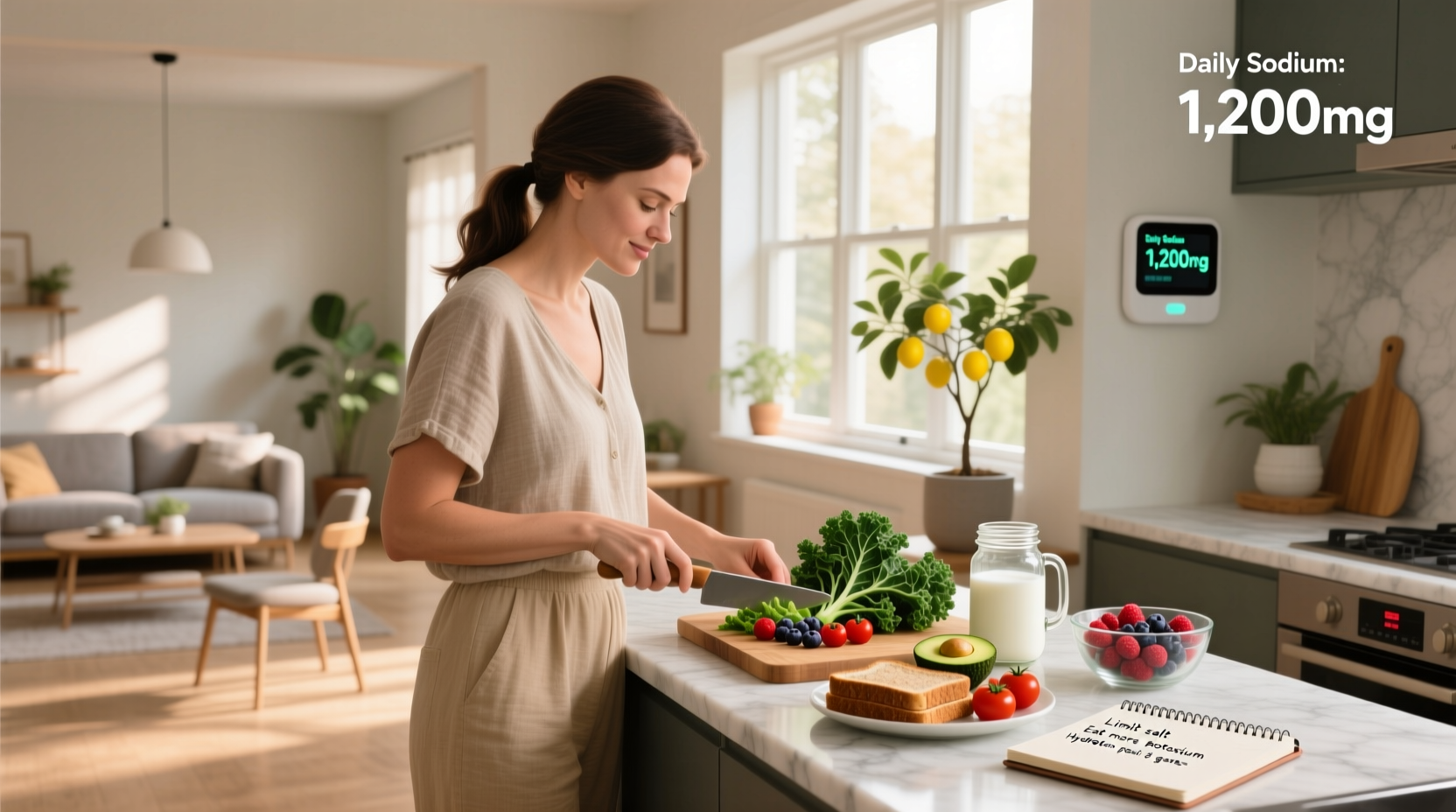 How to Improve Blood Pressure with DASH Diet Vegetables & Fruits