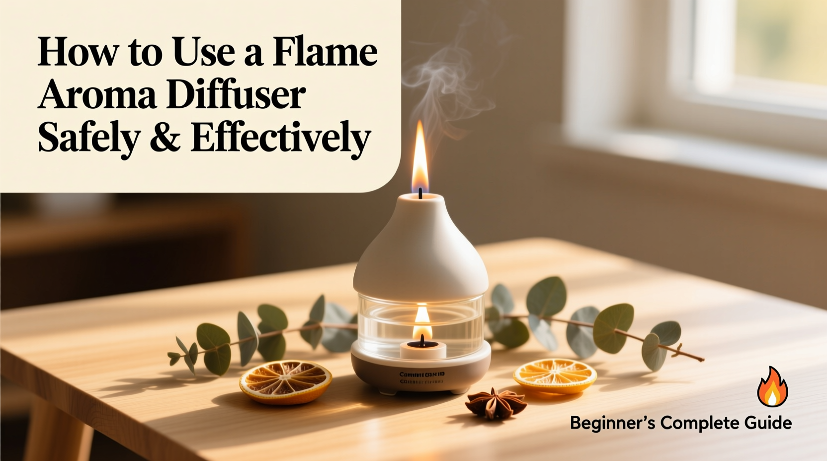 How To Use A Flame Aroma Diffuser Safely And Effectively A Complete ...