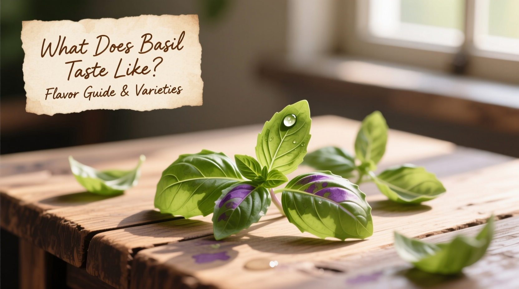 What Does Basil Taste Like? Flavor Guide & Varieties