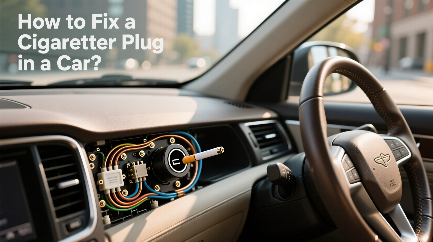 How to Choose Cigarette Lighter Plug Wiring: Which Wire Is Positive?