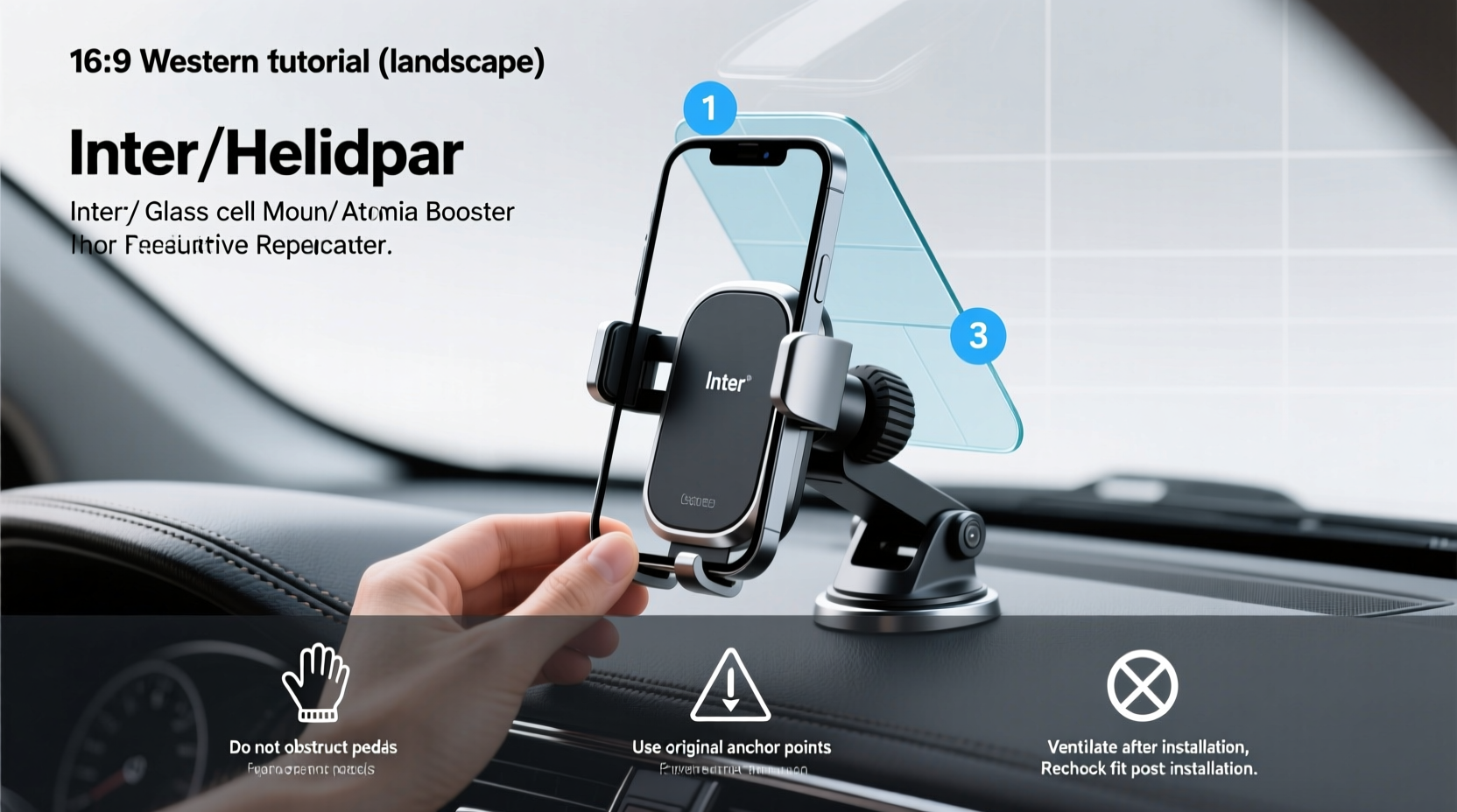 How to Choose Car Glass Mount Cell Phone Antenna Booster Repeater