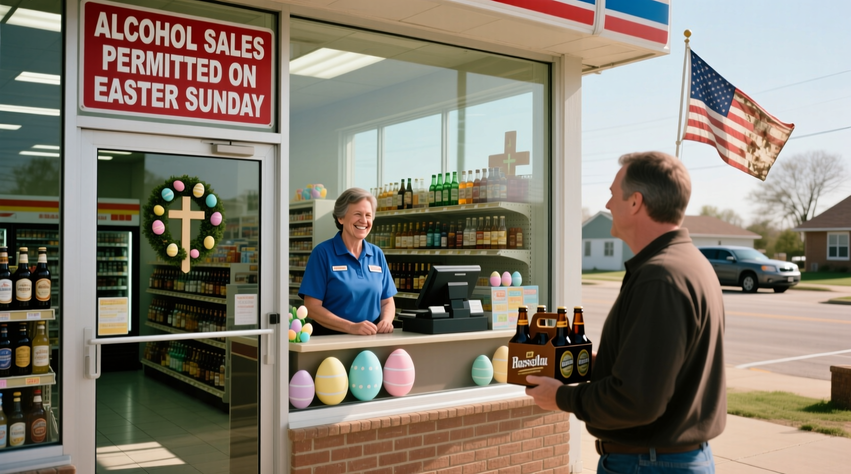 Yes, Kansas Sells Alcohol on Easter Sunday