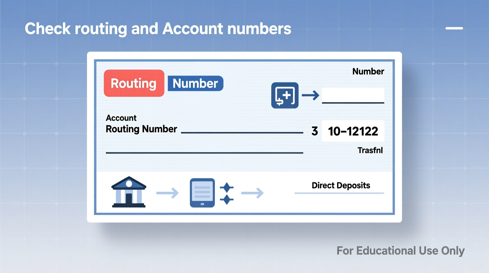 A Clear Guide To Understanding And Using Check Routing And Account Numbers