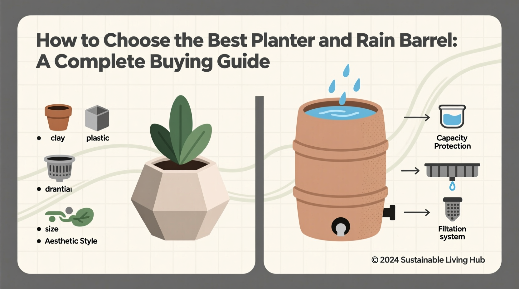 How to Choose the Best Planter and Rain Barrel Combo for Your Garden