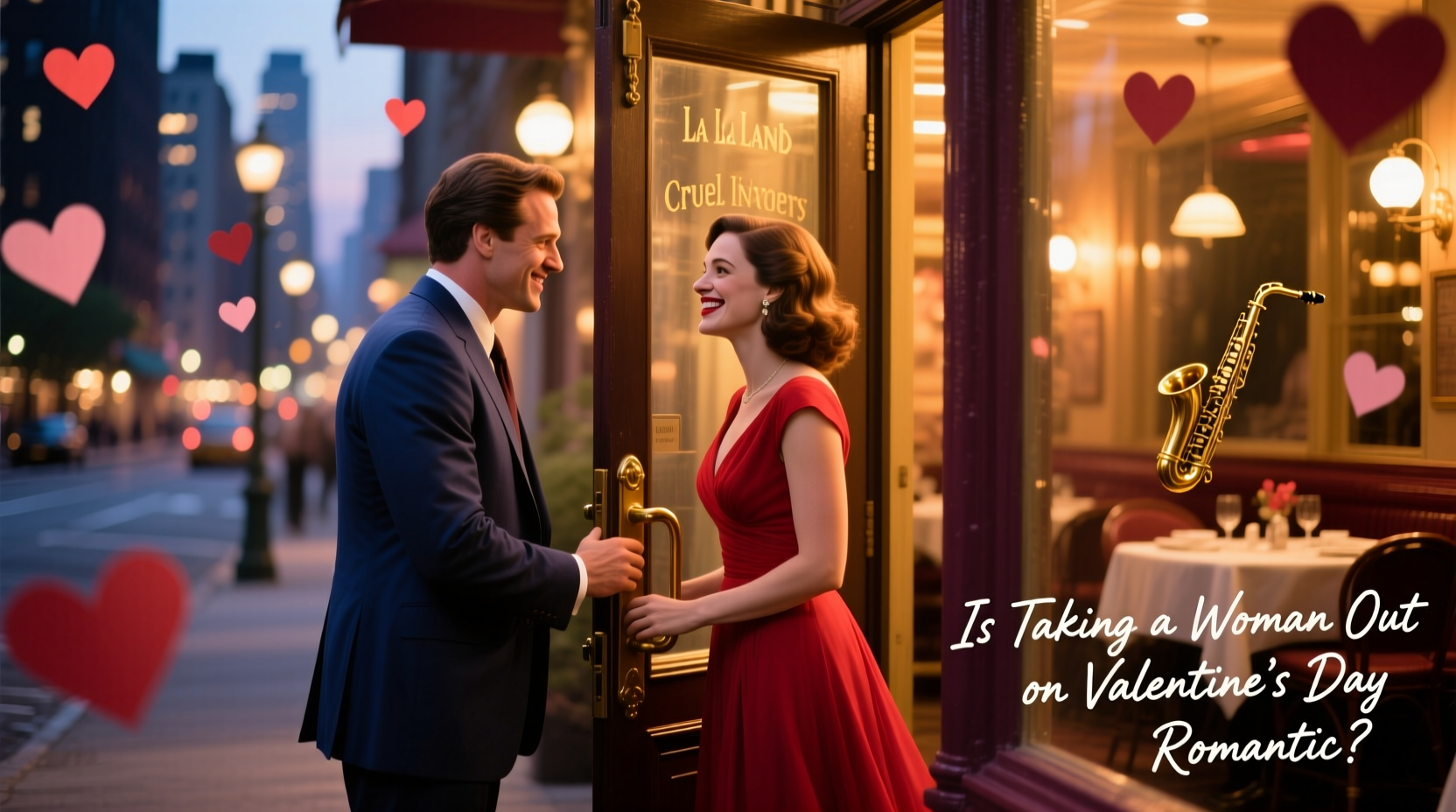 Is Taking a Woman Out on Valentine's Day Romantic?