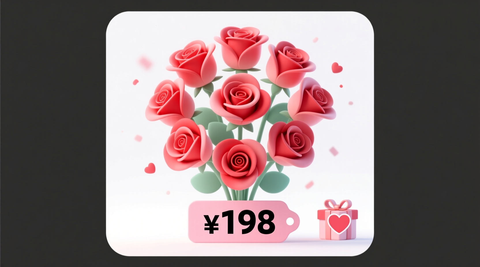 How Much Are 12 Roses on Valentine's Day?