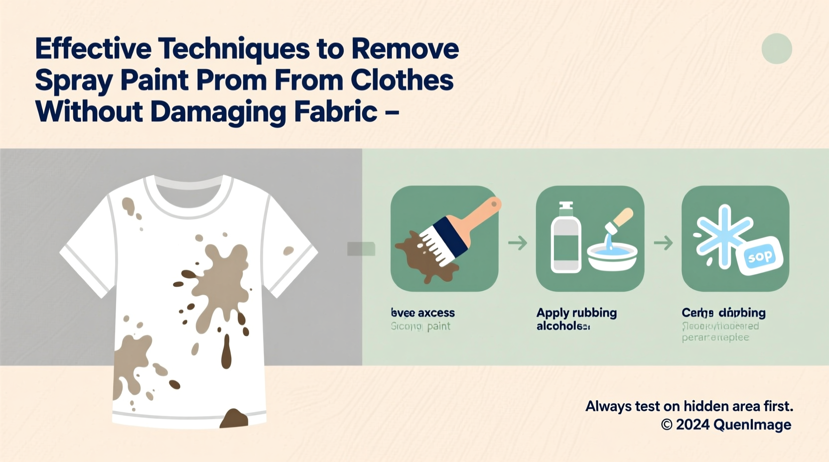 Effective Techniques To Remove Spray Paint From Clothes Without ...