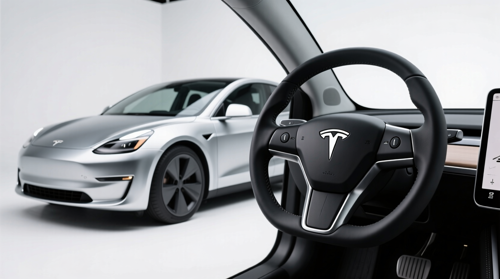 Model 3 and Model Y Share Identical Steering Wheels