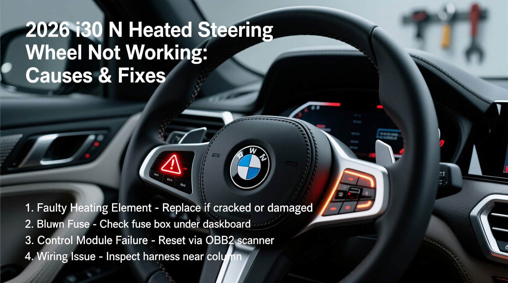 2026 i30 N Heated Steering Wheel Not Working: Causes & Fixes