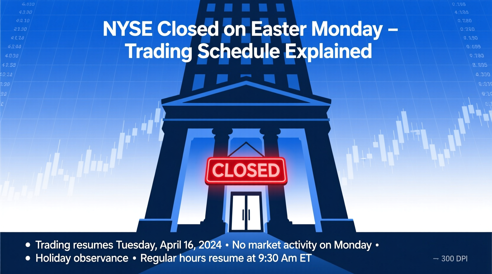 NYSE Closed on Easter Monday: Trading Schedule Explained