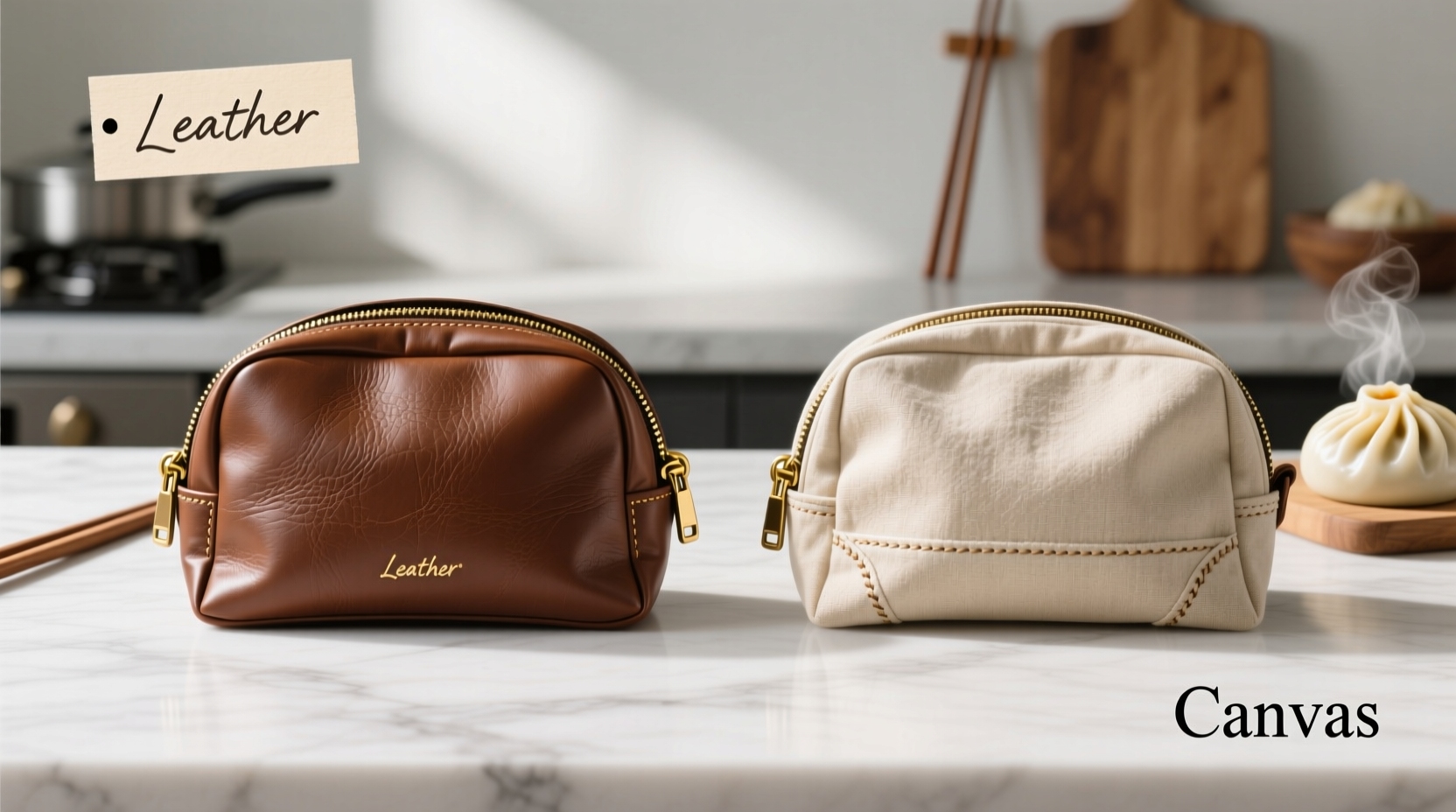 Leather Vs Canvas Dumpling Bag Is The Upgrade Worth It Or Is Canvas ...