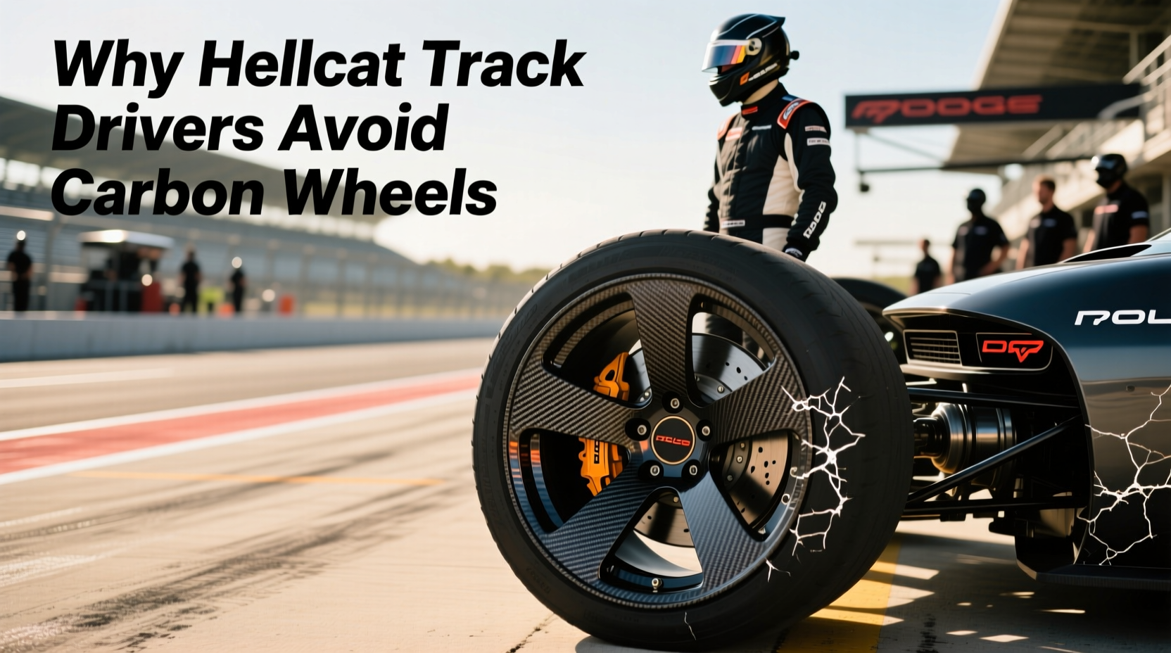 Why Hellcat Track Drivers Avoid Carbon Wheels