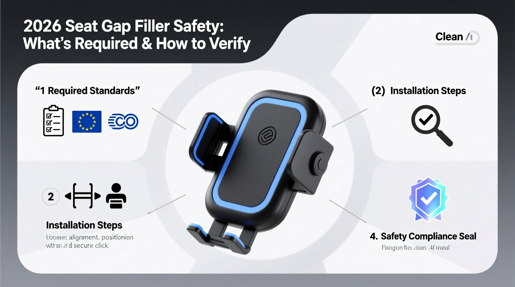 2026 Seat Gap Filler Safety: What’s Required & How to Verify