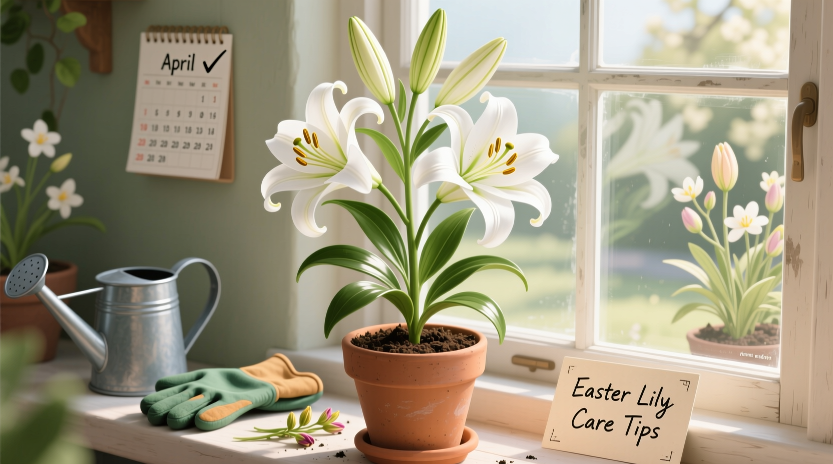 How to Care for an Easter Lily Plant After Easter