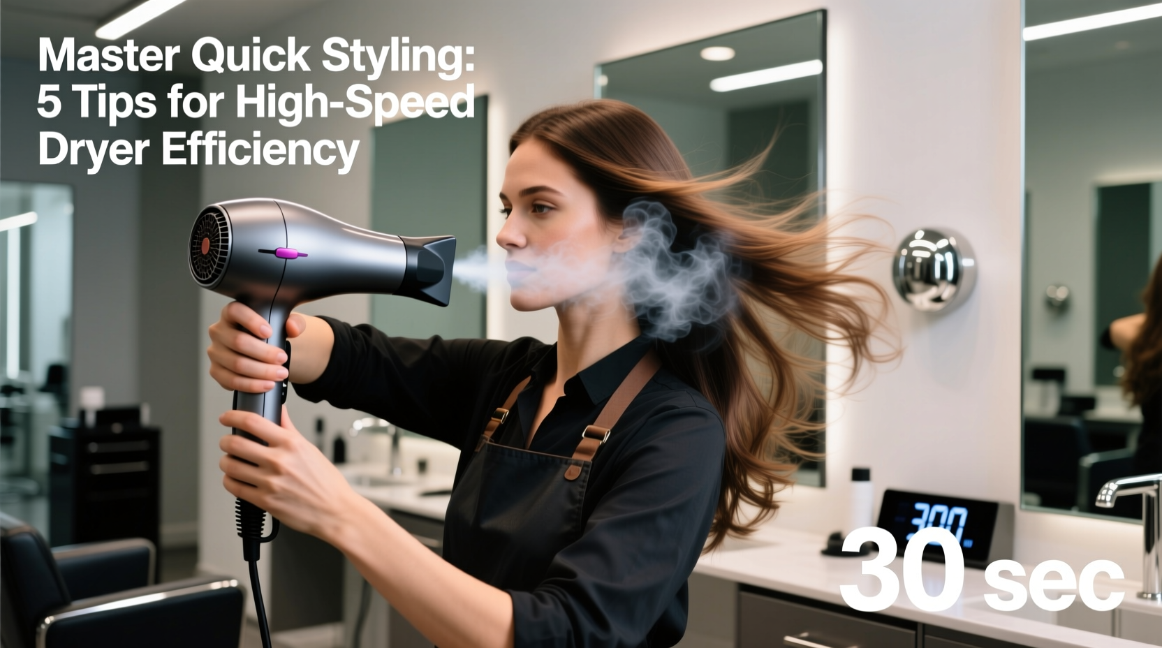 Mastering Quick Styling Expert Tips To Use A High Speed Hair Dryer ...