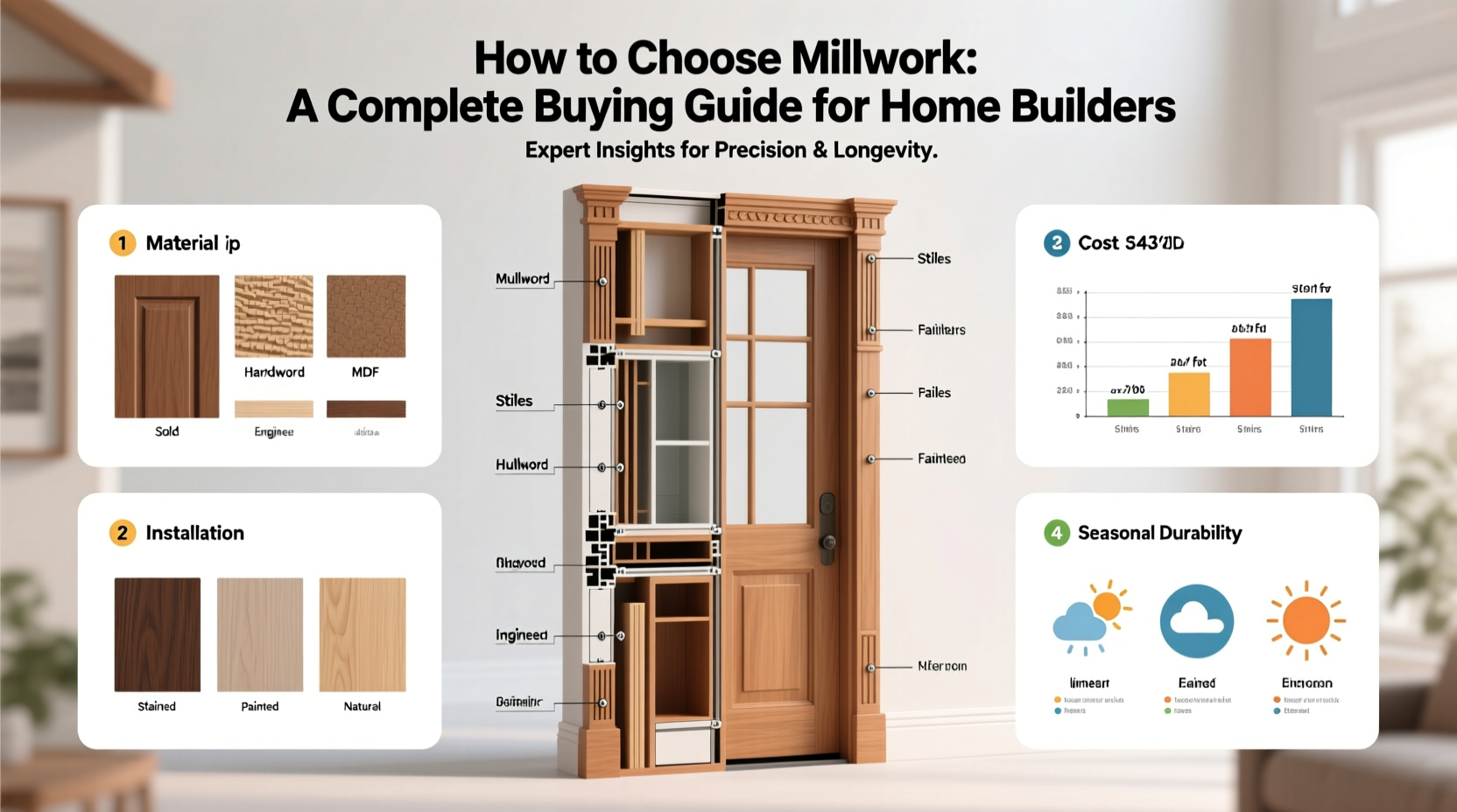 How to Choose Millwork: A Complete Buying Guide for Home Builders