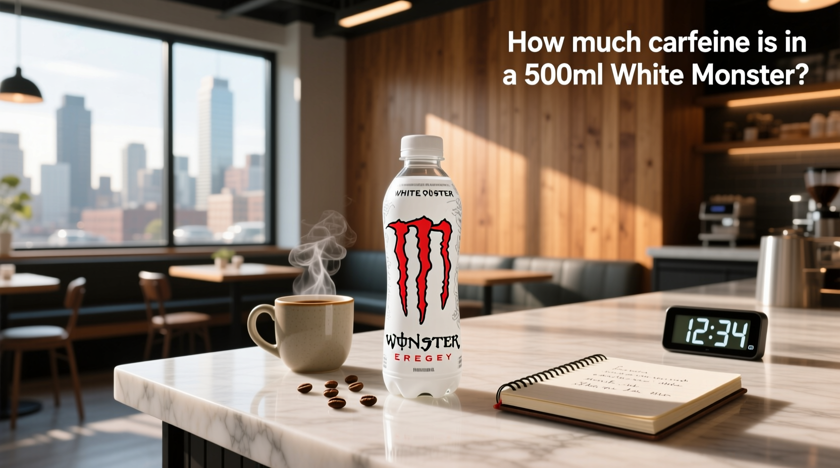 How Much Caffeine Is in a 500ml White Monster? Full Guide