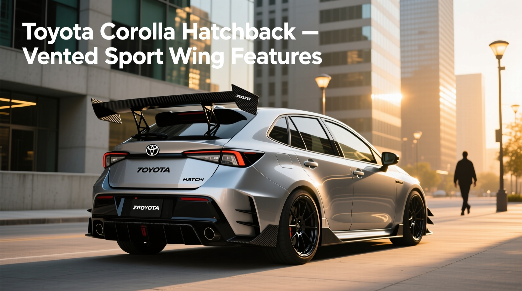 Toyota Corolla Hatchback Sport Mode and Vented Wing Guide