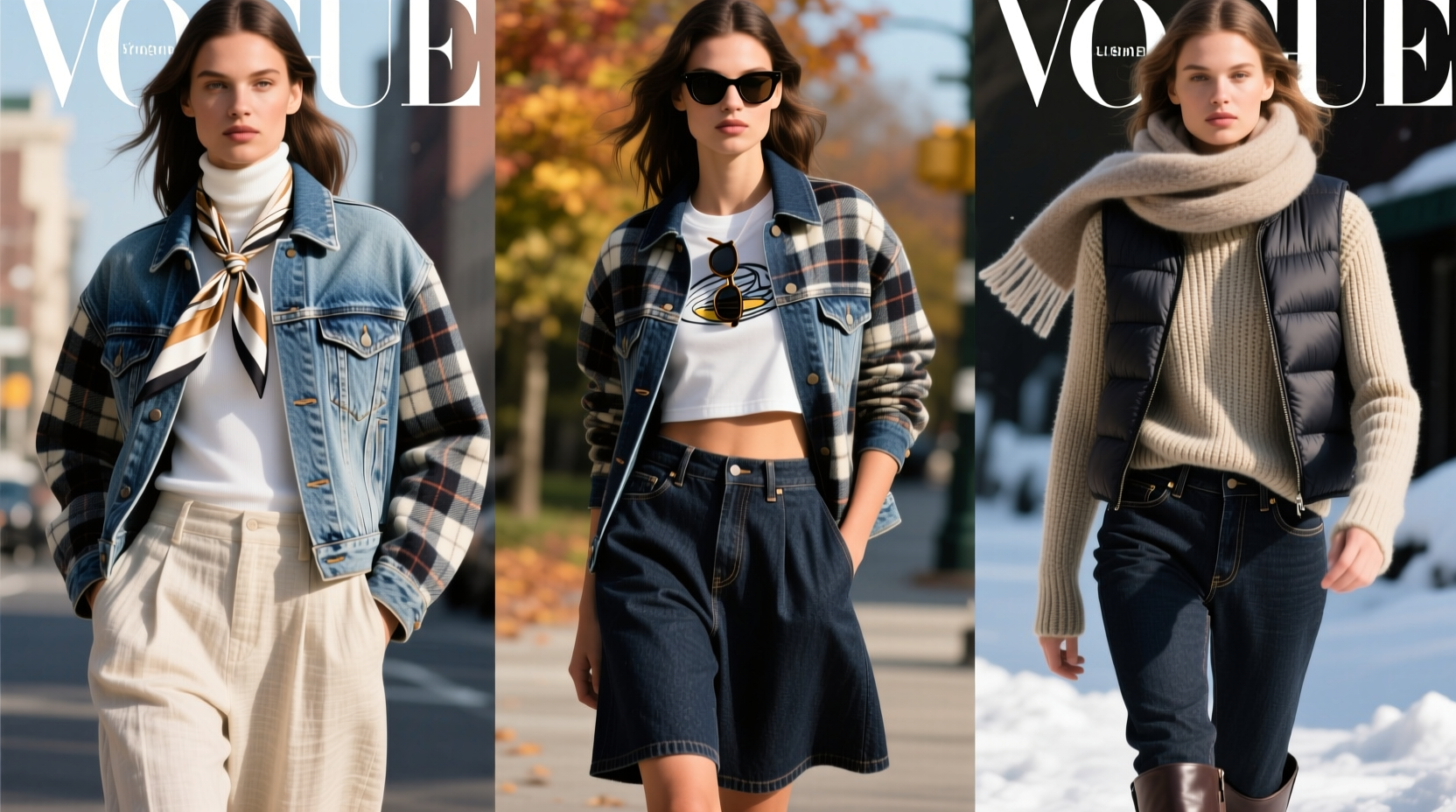 Mastering Layers Stylish Ways To Layer With A Plaid Denim Jacket For ...