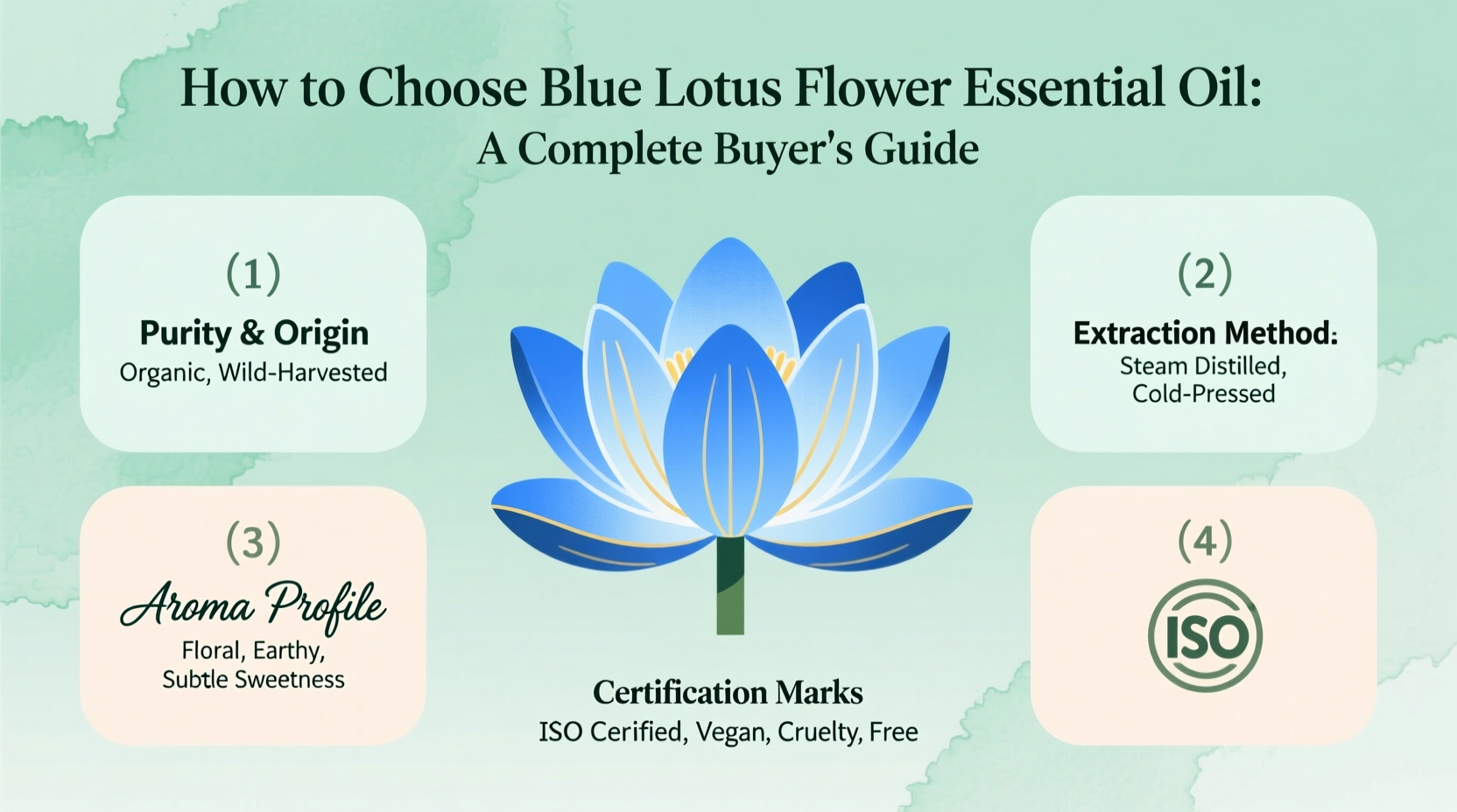 How to Choose Blue Lotus Flower Essential Oil: A Complete Buyer's Guide