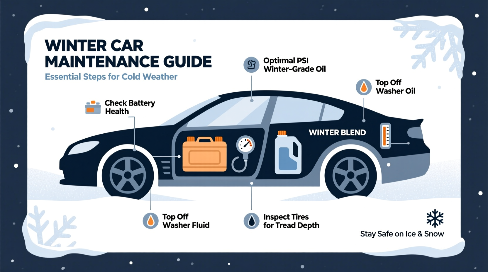 Winter Car Maintenance Guide: Essential Steps for Cold Weather