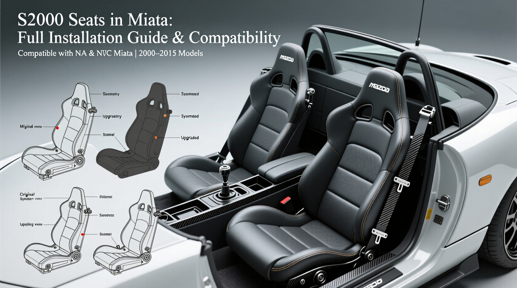 S2000 Seats in Miata: Full Installation Guide & Compatibility