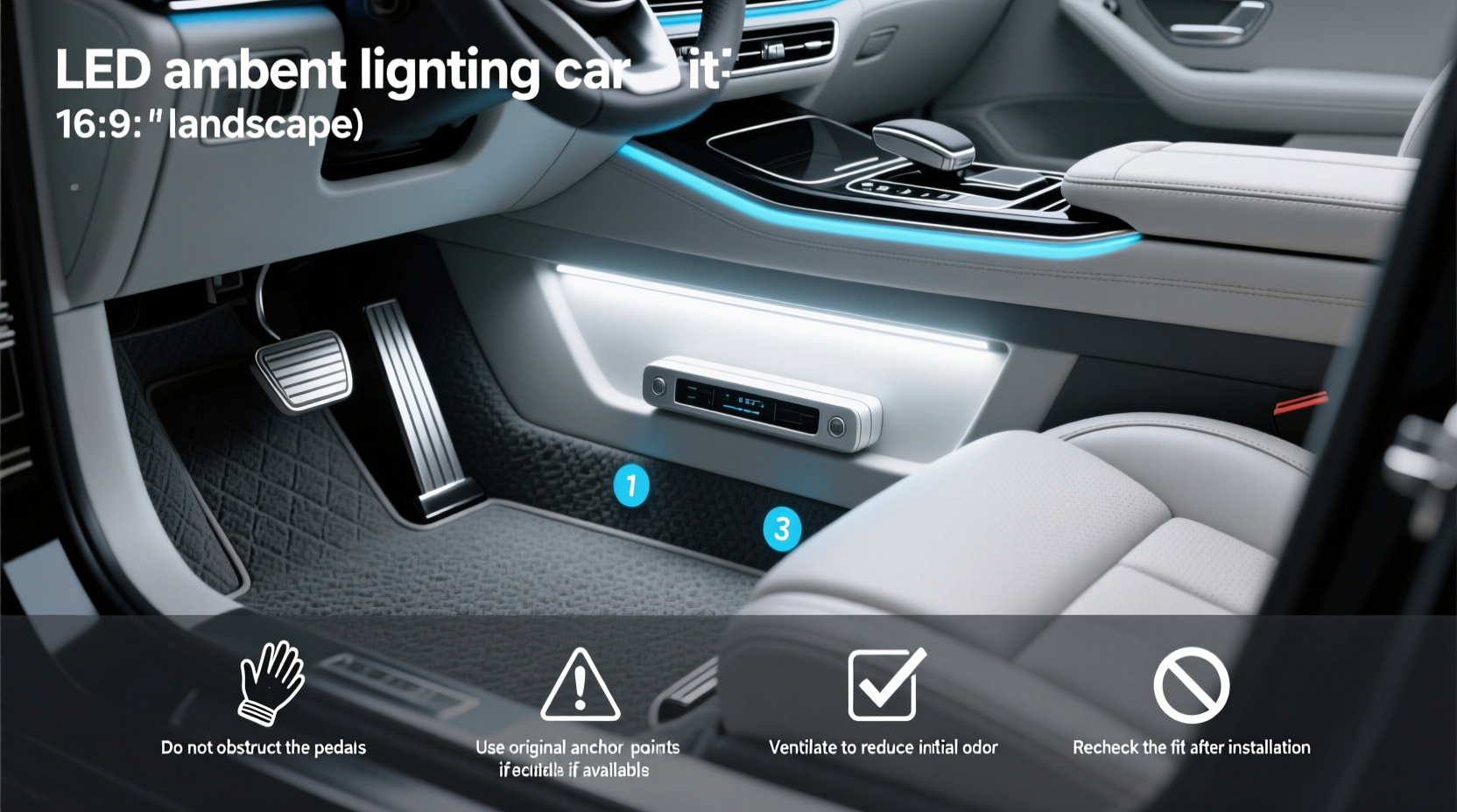 LED Ambient Lighting Car Kit Buying Guide: How to Choose