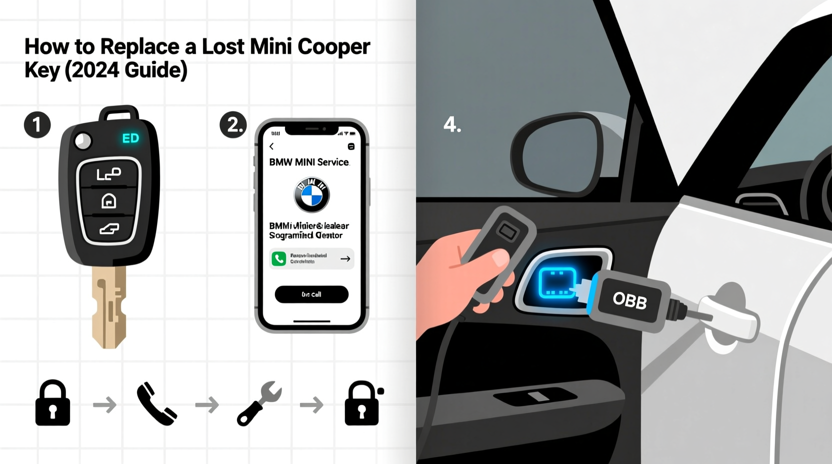 How to Replace a Lost Mini Cooper Key (2024 Guide)