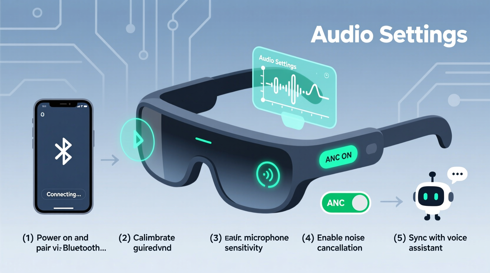 Step By Step Guide To Customize Settings On Wireless Call Glasses For ...