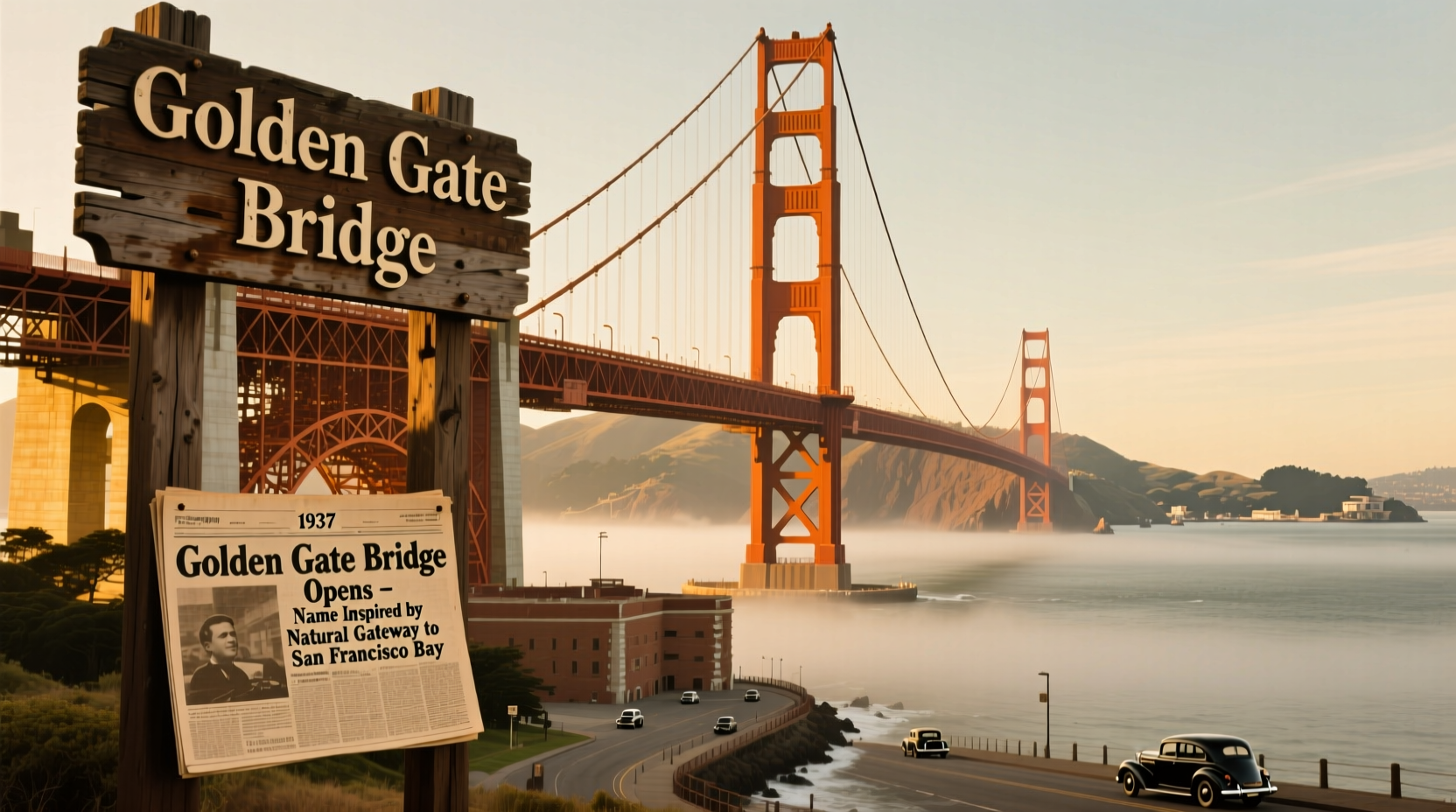 Why Is It Called The Golden Gate Bridge The Names Origins
