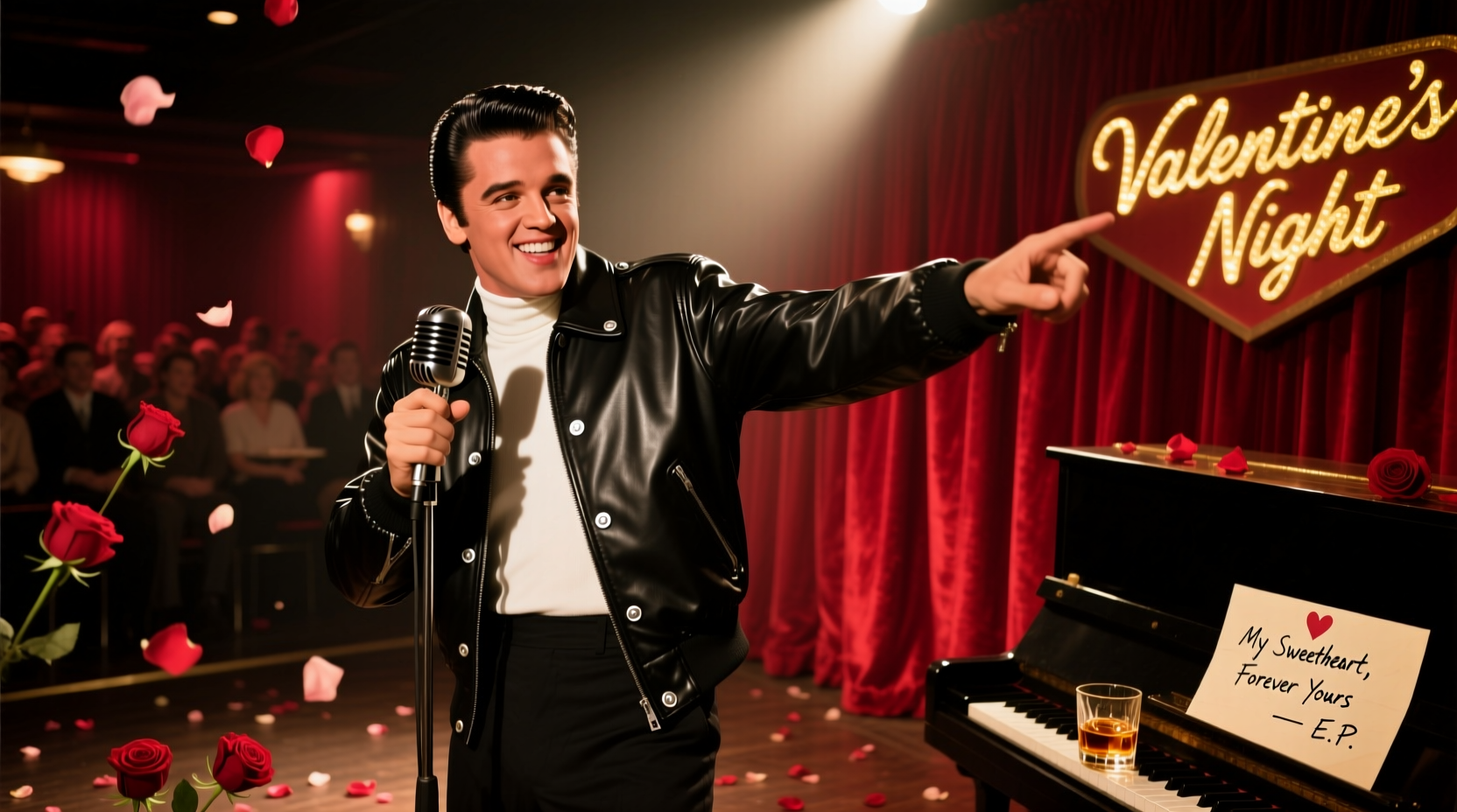 How Elvis Presley Spent Valentine's Day: Romance and Rock 'n' Roll