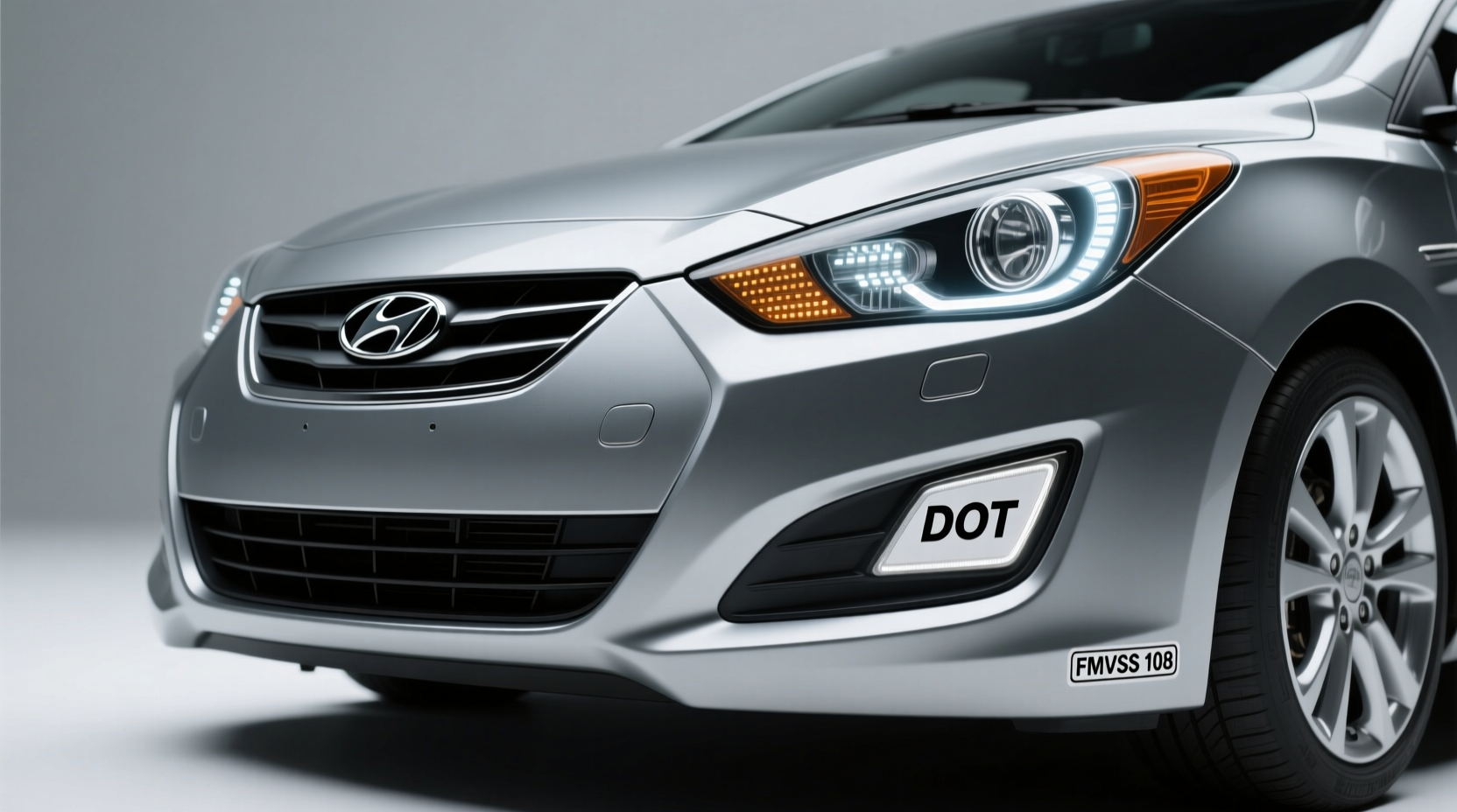 2010 Hyundai Elantra LED Headlights: DOT & FMVSS 108 Compliance Status