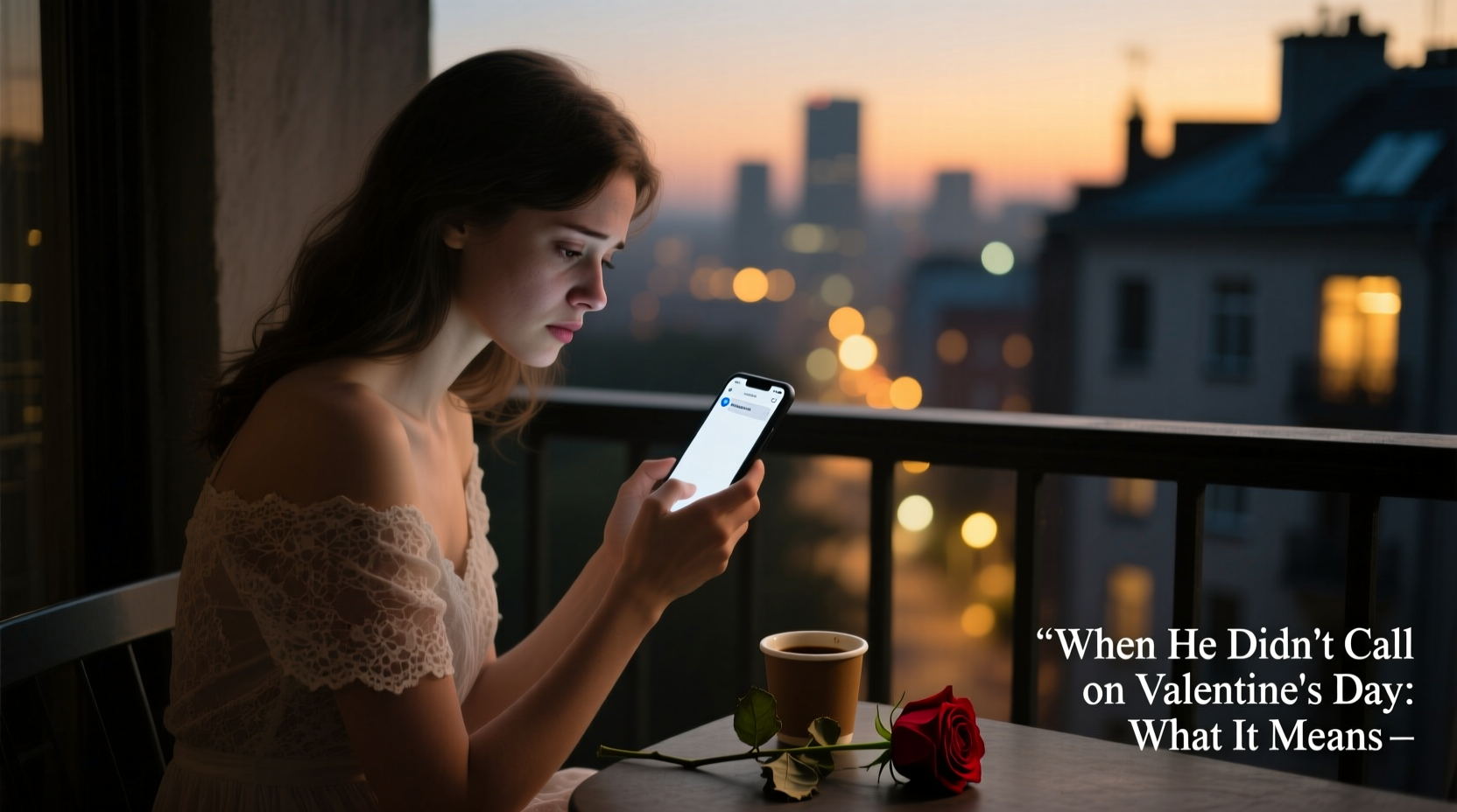 When He Didn't Call on Valentine's Day: What It Means