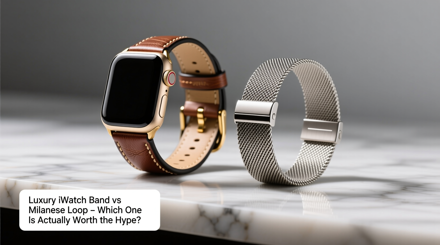Luxury Iwatch Band Vs Milanese Loop Which One Is Actually Worth The Hype
