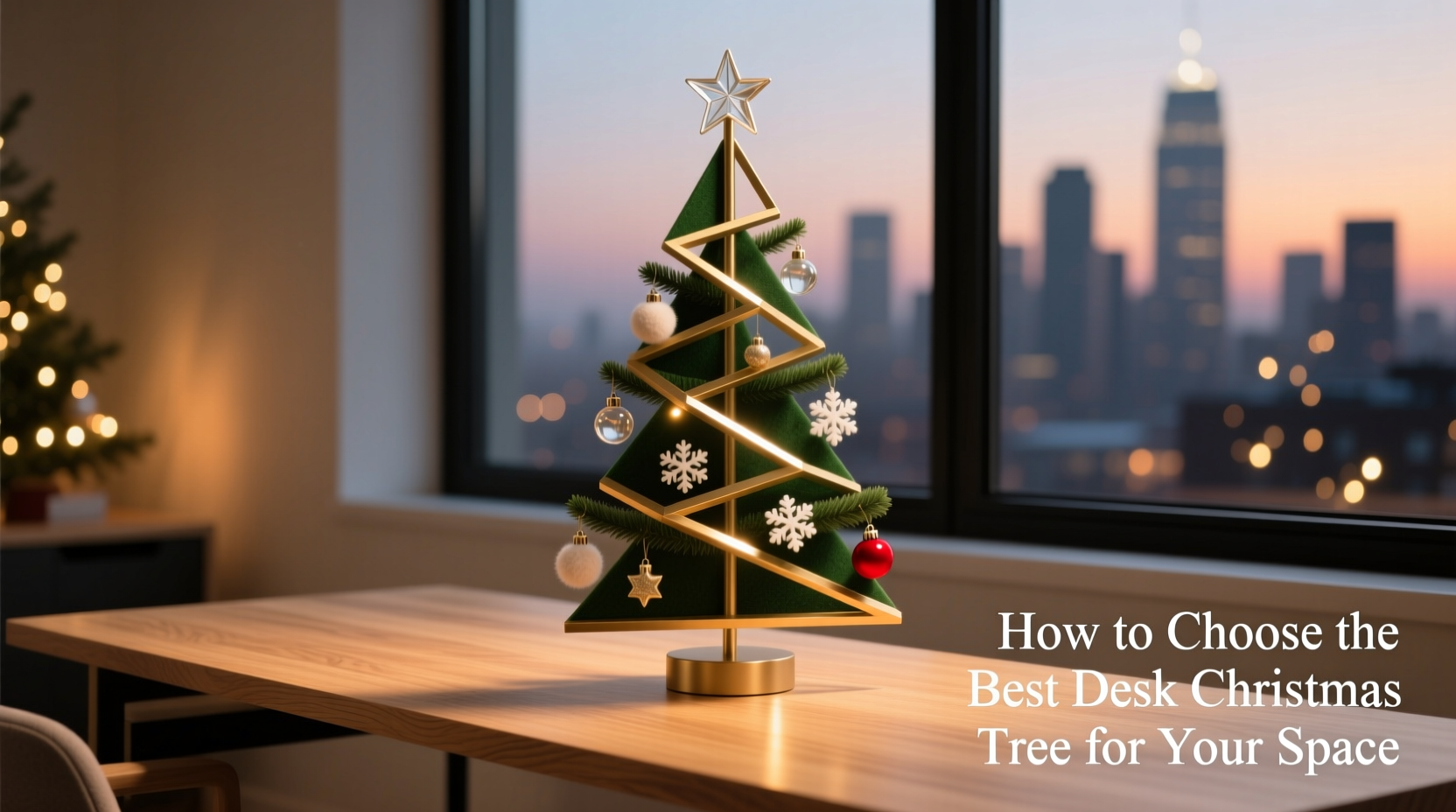 How to Choose the Best Desk Christmas Tree for Your Space