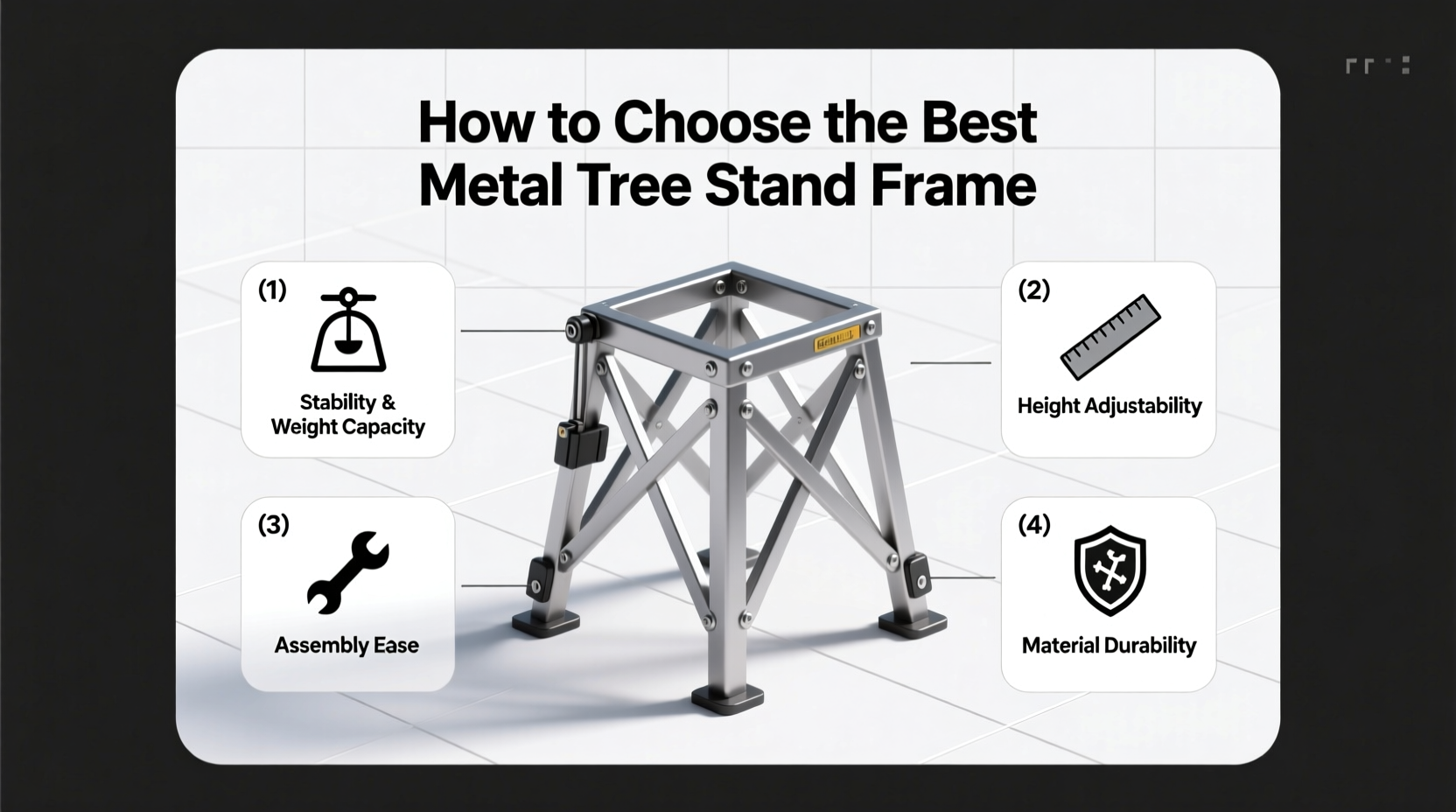 How to Choose the Best Metal Tree Stand Frame: A Complete Buying Guide