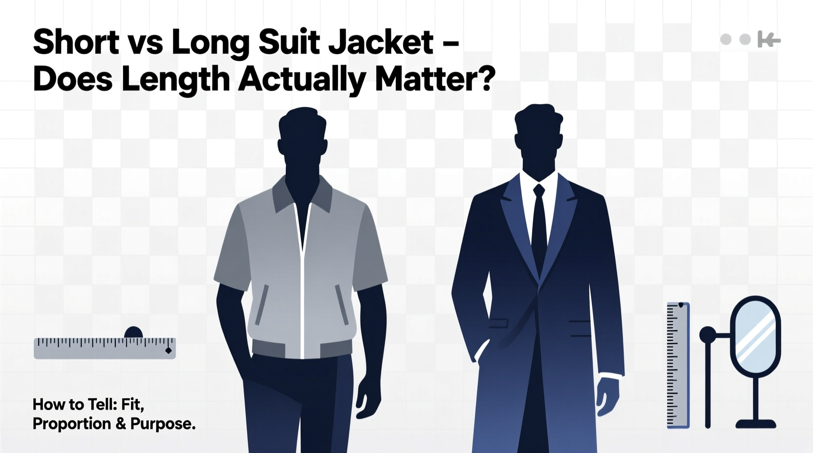 Short Vs Long Suit Jacket Does Length Actually Matter And How To Tell