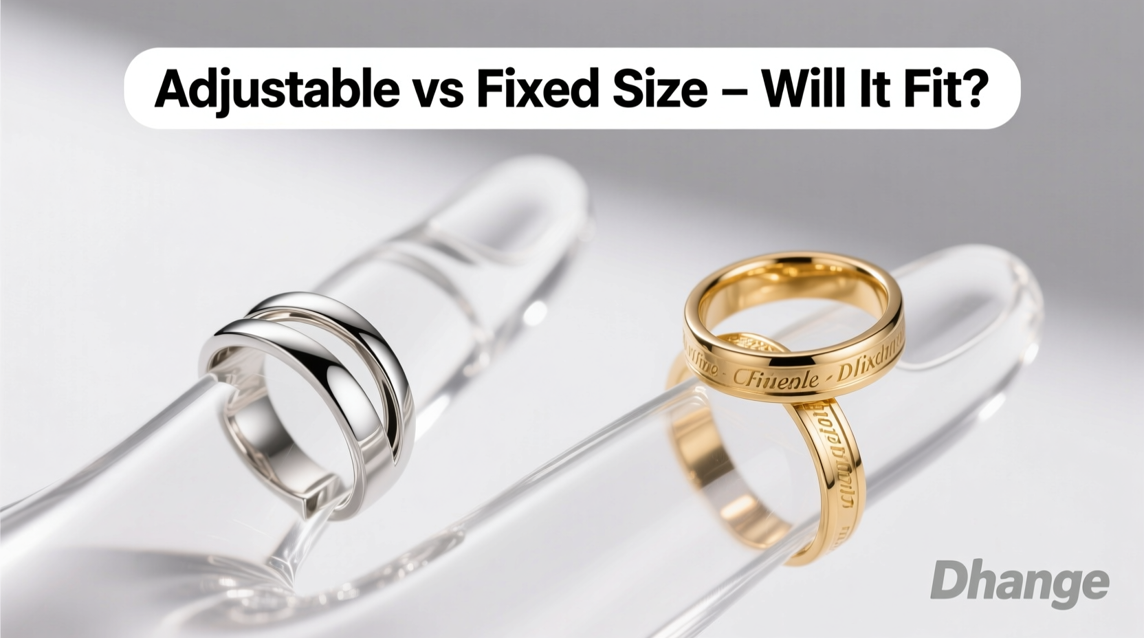 Adjustable Rings Vs Fixed Size Will My Dhgate Ring Even Fit