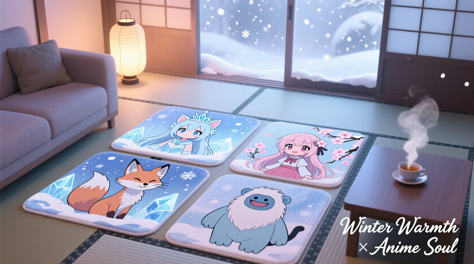 Winter Anime Floor Mats: Stylish, Functional & Safe for Cold Months