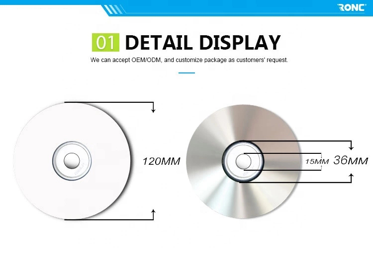 Chinese factory bulk printable blank CD Products from Guangzhou Ronc ...